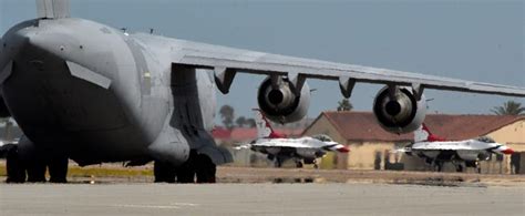 Thunderbirds Arrive In Style At Patrick Space Force Base