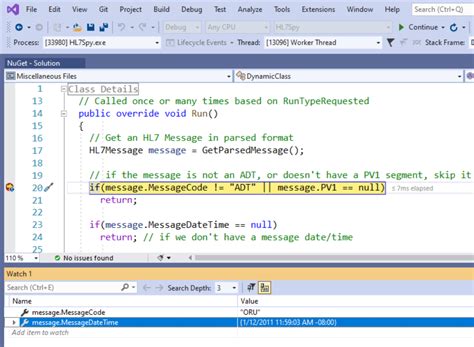Hl7 Code Inner Harbour Software