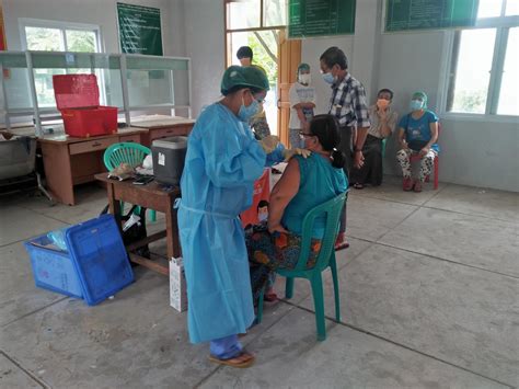 ပြည်ကြီးတံခွန်မြို့နယ်တွင် ဦးစားပေးအုပ်စုအလိုက် ဒုတိယအကြိမ် ကိုဗစ် ၁၉ ရောဂါ ကာကွယ်ဆေး ဆက်လက