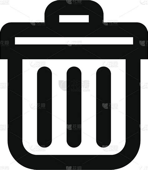 垃圾桶标志