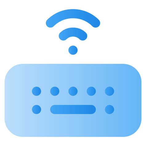 Wireless Keyboard Generic Flat Gradient Icon