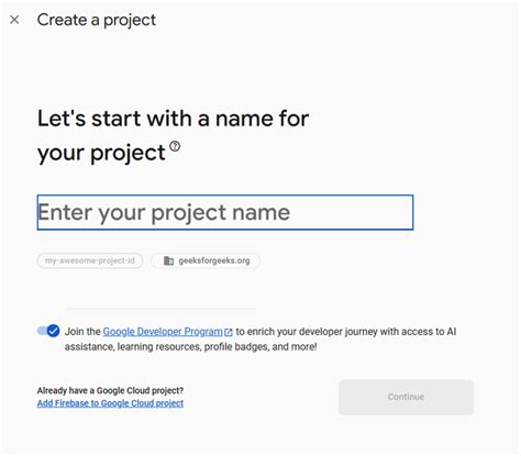 Flutter Realtime Database In Firebase Geeksforgeeks