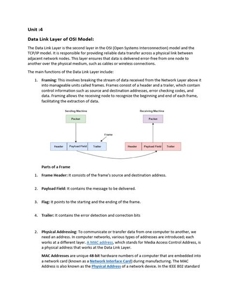 Unit 5 Pdf Computer Network Osi Model