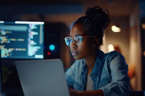 Premium Photo Multiethnic Qa Engineer Working On Project Diversity