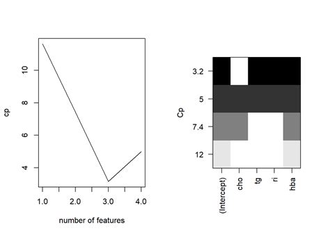 17 变量选择之最优子集 R语言实战临床预测模型