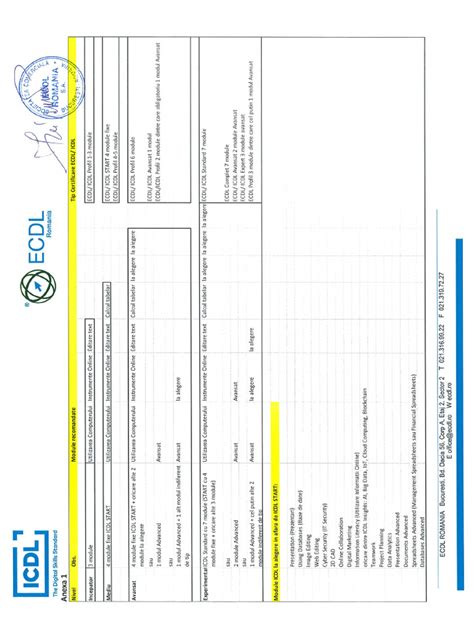 anexa 1 ecdl pdf