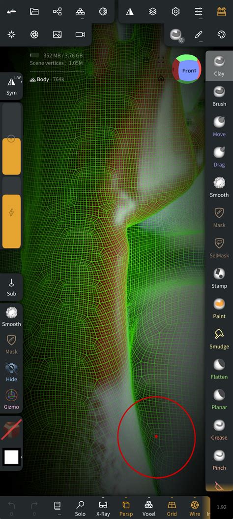 Toggling Of Buttons Bug Report Nomad Sculpt