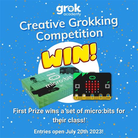 Grok Academy On Linkedin Creative Competition Microbits Workshop Swag