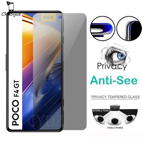 ฟิล์มกันแอบมอง ฟิล์มกันเสือก ฟิล์มกระจก Xiaomi Poco C75 C61 C65 F5 X6 X5 M6 M5 M5s X4 X3 Nfc C40