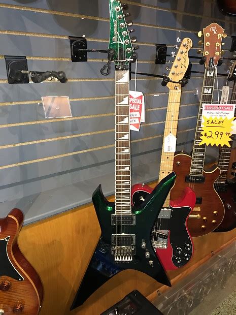 Ibanez Xpt700 Xiphos With Hard Case Chameleon Green Finish Reverb