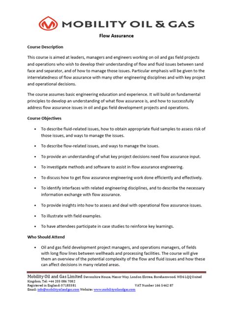 Flow Assurance Pdf Fluid Dynamics Engineering