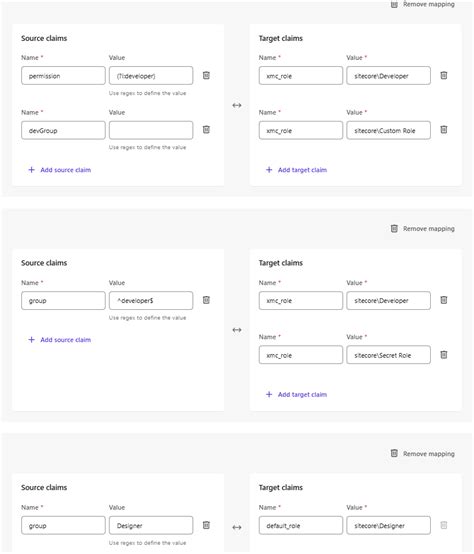 Claims Mapping Sitecore Documentation