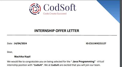 codsoft kapil machika