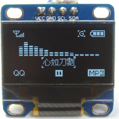 buy wingoneer 0 96oled display i2c iic twi 128x64 dots display module for arduino online at