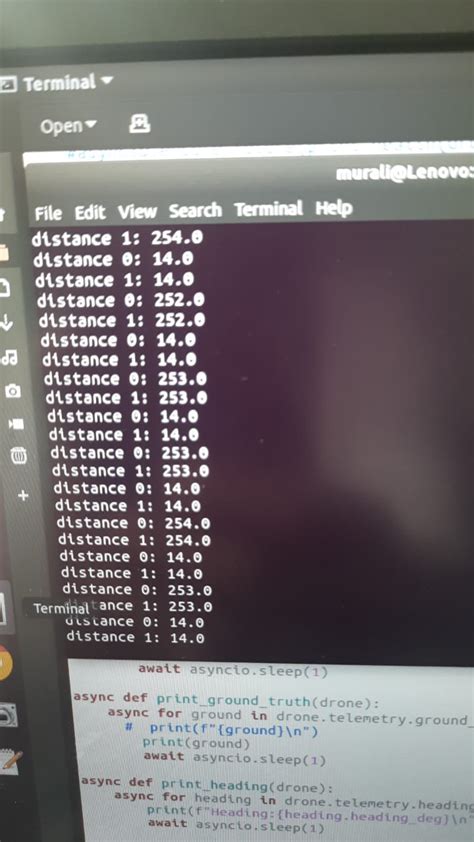 read data from multiple distance sensor · issue 482 · mavlink mavsdk python · github