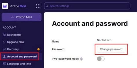 How To Change Your ProtonMail Password Technipages