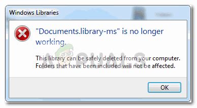 Fix Documents Library Ms Is Not Working