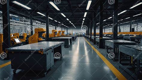 An Ultra Modern Robotic Distribution Center For Mail And Parcels Robots Sorting And