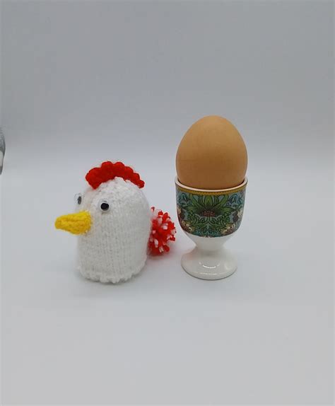 Pdf Easter Knitting Pattern Dk Farmyard Egg Cosy Warmer Creme Egg
