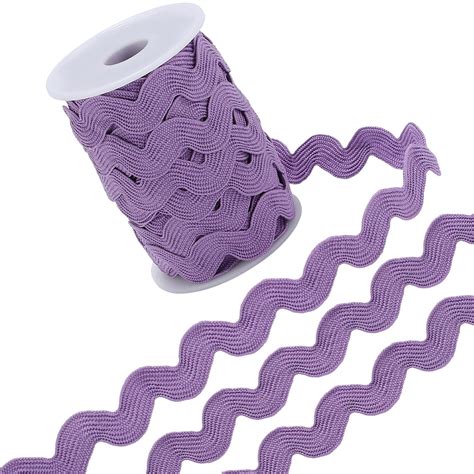 125 Yards Rick Rack Trim For Sewing 12 Inch Polyester Rac Ric Ribbon