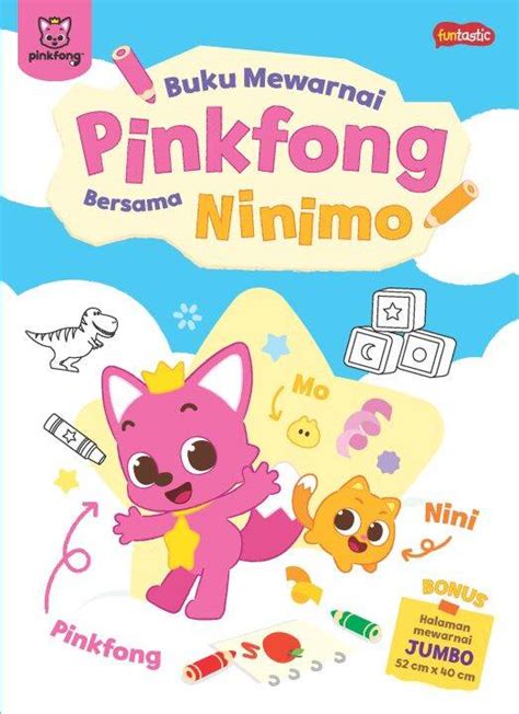 Buku Mewarnai Pinkfong Bersama Ninimo Lazada Indonesia