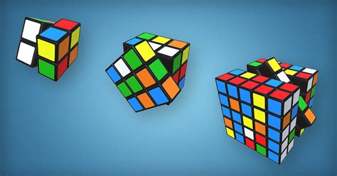 interactive rubik cube x x x packs unity asset store