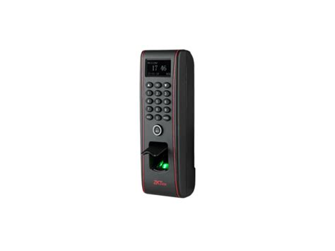 Zkteco F17 Biometric Outdoor Fingerprint Code And Rfid Outdoor Stand