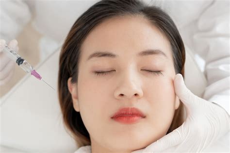 Premium Photo Cosmetic Surgery Skin Whitening Injection Filler