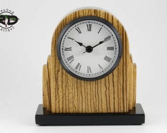 Unique Custom Desk Clock Related Items Etsy