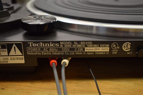 Technics Turntable Model SL BD20D Vintage Audio Exchange