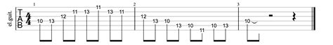 C Minor 7th Arpeggio Applied Guitar Theory
