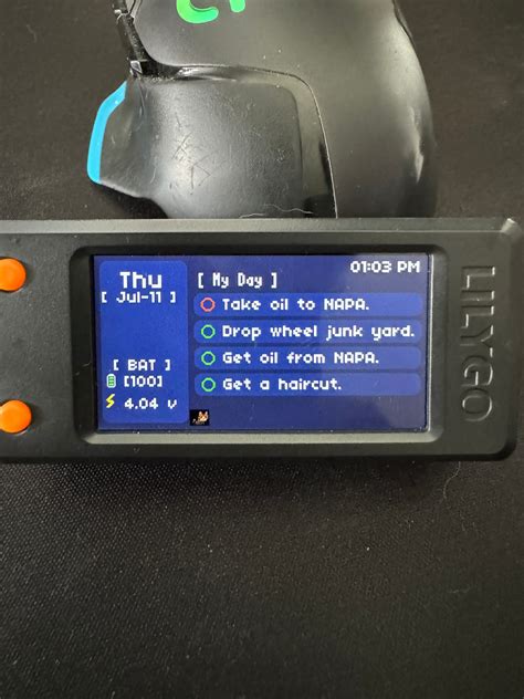 Creating Selectable Items On Tft Screen Programming Arduino Forum