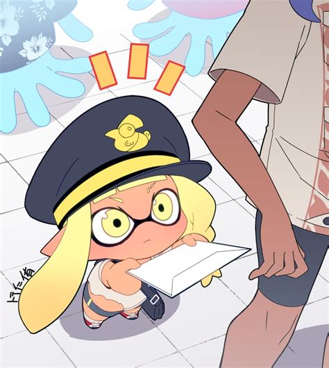 Inkling Player Character Inkling Girl Octoling Player Character Jellyfish Veronika And