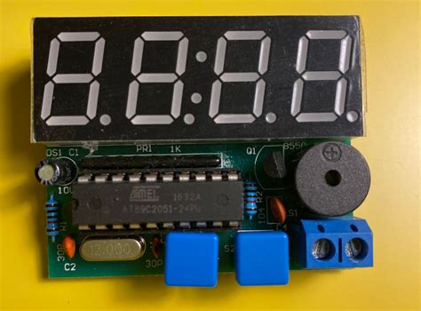 4 Bitowy Zegar Elektroniczny At89c2051 Arduino Wałbrzych Kup