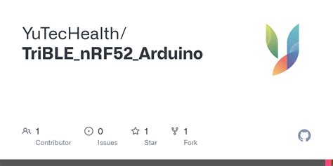 Github Yutechealthtriblenrf52arduino