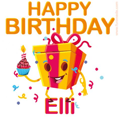 Happy Birthday Elli Cheerful T Box  Download On