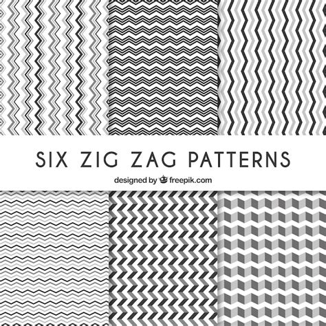 Zig Zag Pattern Printable