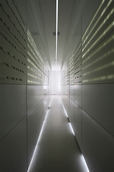 Fluid Architecture Adds Secret Doors Inside Serbian Clinic