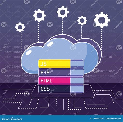 Program Coding Concept Stock Vector Illustration Of Information 126055745