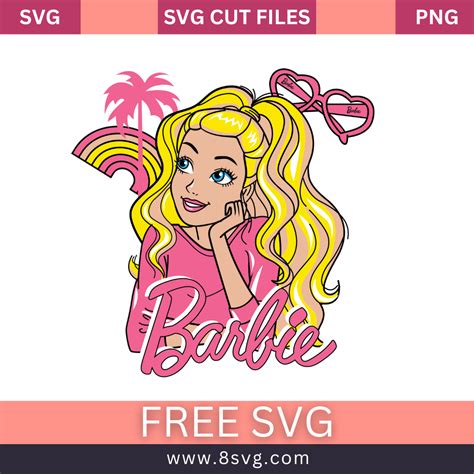 Free Barbie Svg Cut Files For Cricut 8svg 8svg