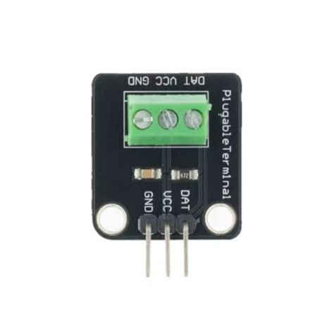 Ds18b20 Adapter Module Pluggable Terminal Arduinopi
