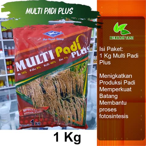 Jual Multi Padi Plus Kg Penambah Bobot Padi Shopee Indonesia