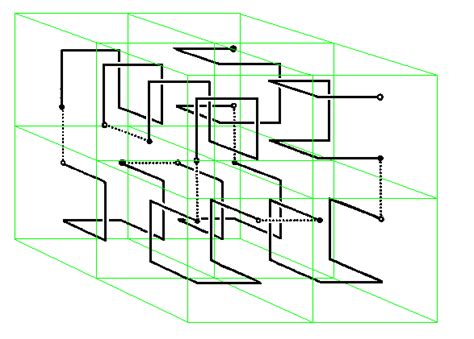 A Cube Filling Hilbert Curve
