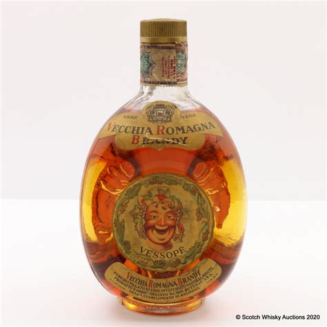 Vecchia Romagna Brandy Vsop 50cl The 109th Auction Scotch Whisky Auctions