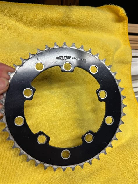 For Sale Gt Usa Wing Stamped 43t Chainring Black