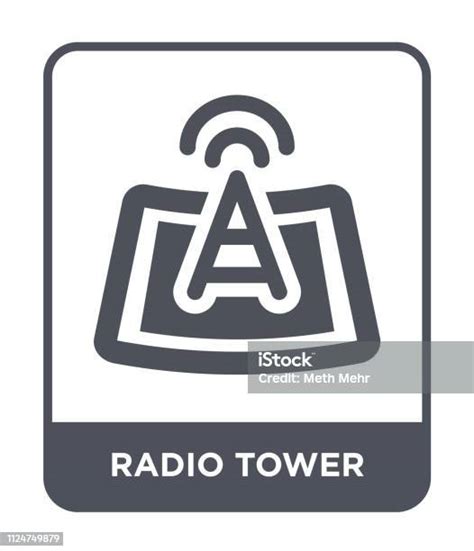 흰색 바탕에 라디오 타워 아이콘 벡터 라디오 타워 유행 가득 지도 위치 컬렉션에서 아이콘 0명에 대한 스톡 벡터 아트 및 기타 이미지 0명 데이터 돛대 Istock