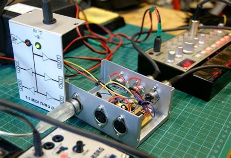 Growing Your Modular Synthesizer For Dummies Midi Thru Box