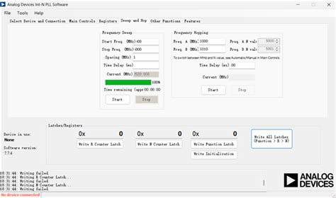 How To Use Fpga Control Adf4106 Realize That The Register Input Values Of The Adf4106 Can Be Set