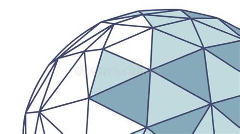 Geometric Dome Structure Architecture Design Sphere Form Structural Art Vector Design