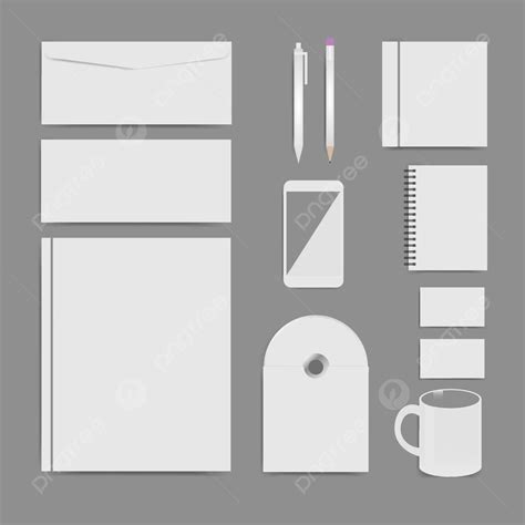 Corporate Identity Template Setbranding Designblank Template Business A4 Notebook Vector